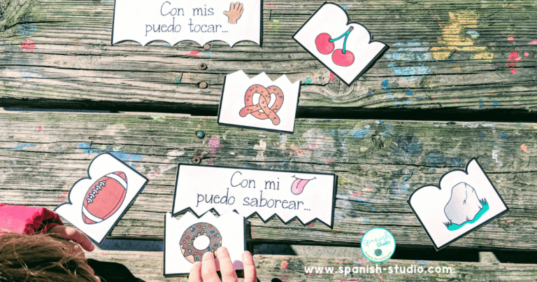 10 Five Senses in Spanish Activities for the Spanish Classroom