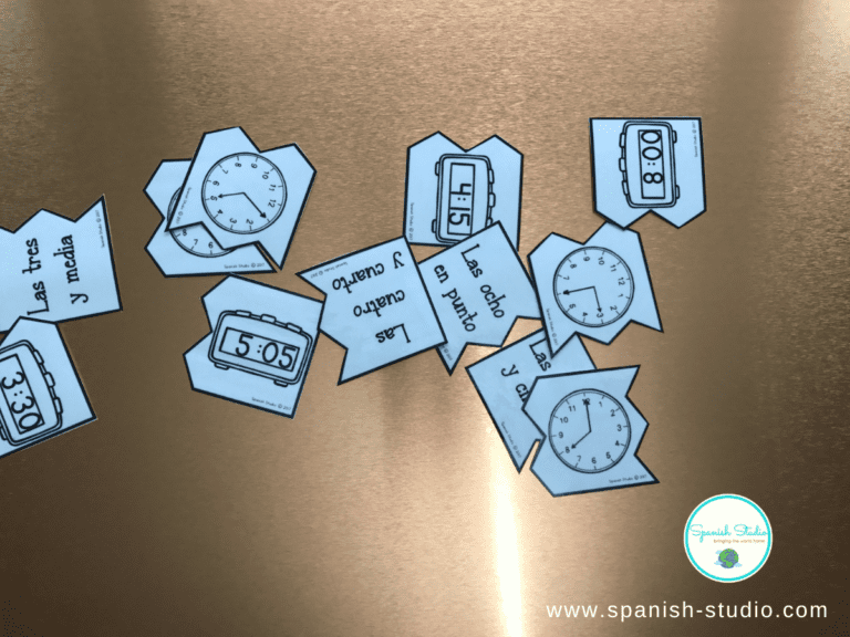 3 Savvy Ways to Teach Telling Time in Spanish - Spanish Studio
