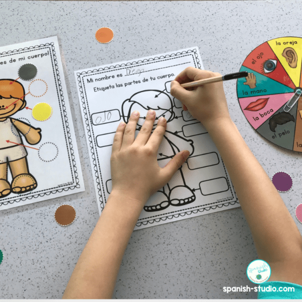 Body Parts in Spanish Games - Spanish Studio