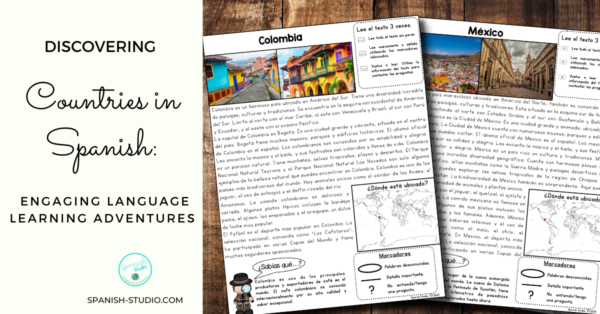 Discovering Countries in Spanish: Engaging Language Learning Adventures ...